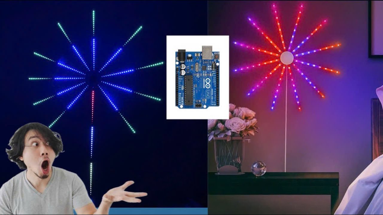 "DIY Firework LED Show with Arduino & WS2812 - Mesmerizing Light Art ...