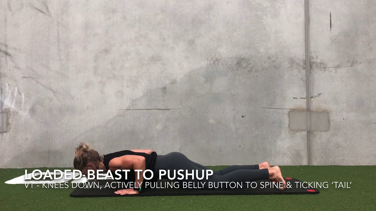 Loaded Beast to Push Up - YouTube