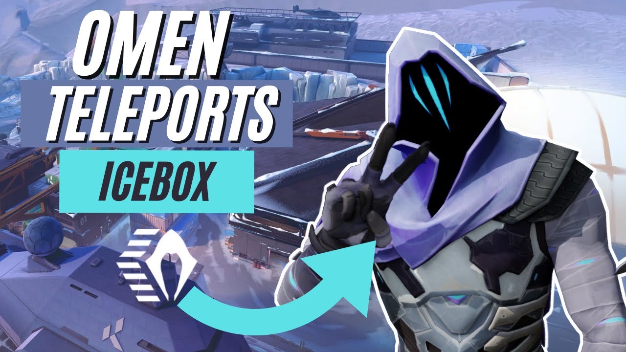 BEST Omen Teleport Setups on ICEBOX (Valorant) - YouTube