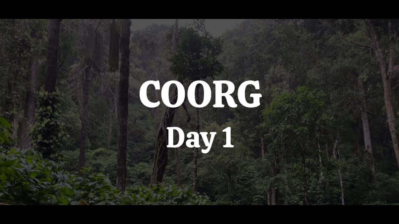 Coorg Day 1 itinerary | Madikeri | Must visit place - YouTube
