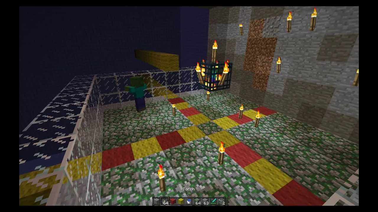Minecraft Tutorial XP Grinders & Mob Spawners Pt2 Tutorial Zombie ...