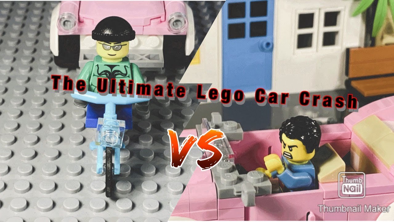 The Ultimate Lego Car Crash - YouTube
