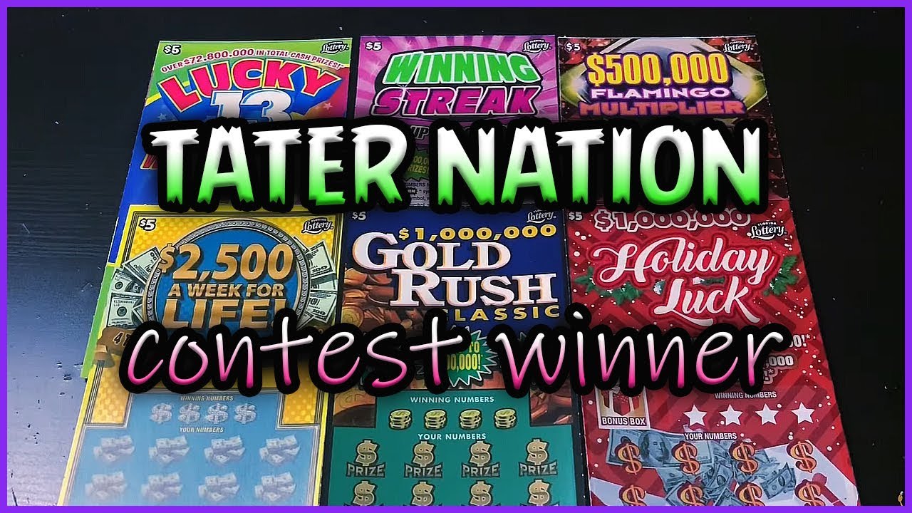 TATER NATION CONTEST WINNER!! $30 SESSION OF $5 TICKETS! - YouTube