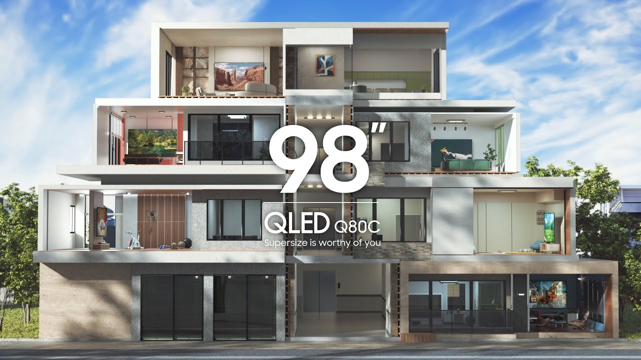 98” QLED: Supersize your space | Samsung - YouTube