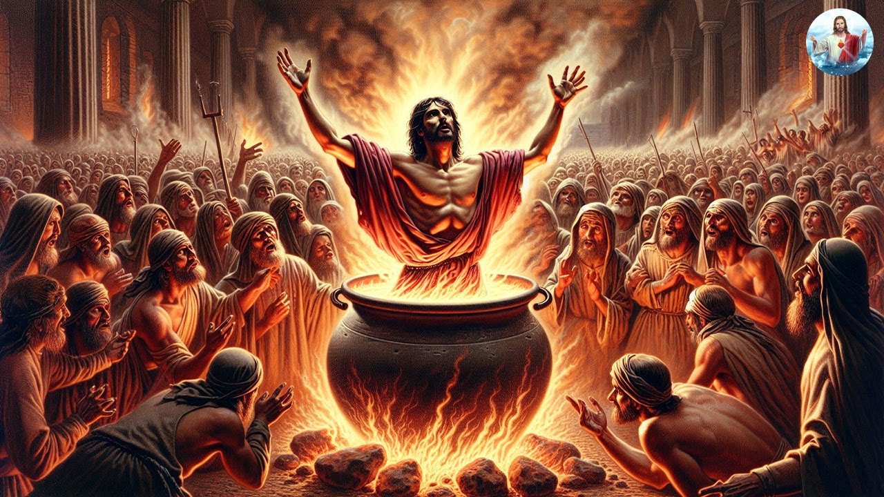 How Did The Apostle John SURVIVE Being Boiled In OIL? (Detailed ...