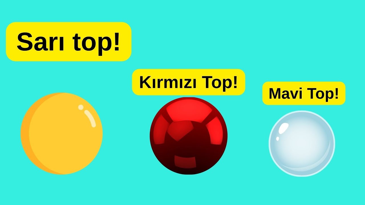 “Renkli Toplar Oyunu 🎈 Bebekler İçin Eğlenceli Animasyon” - YouTube