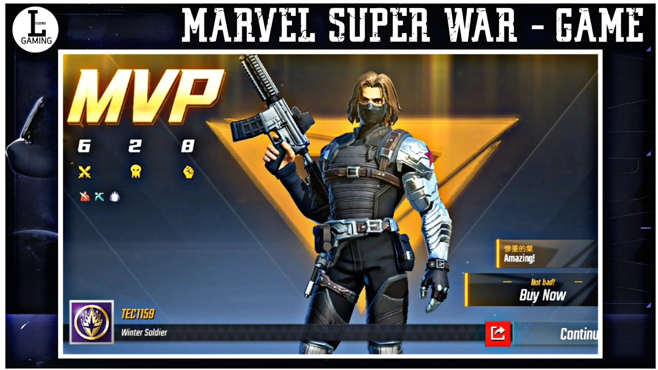 Winter Soldier - Marvel Super War - 5 Vs 5 Online Multiplayer Game I ...