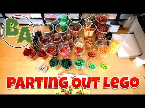 How to part out Lego sets for Bricklink Part 1 - YouTube