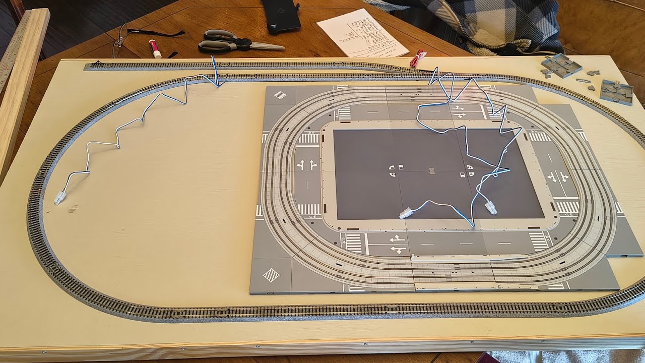 Kato V60 Unitram Kit details with New N Scale Layout underway. - YouTube