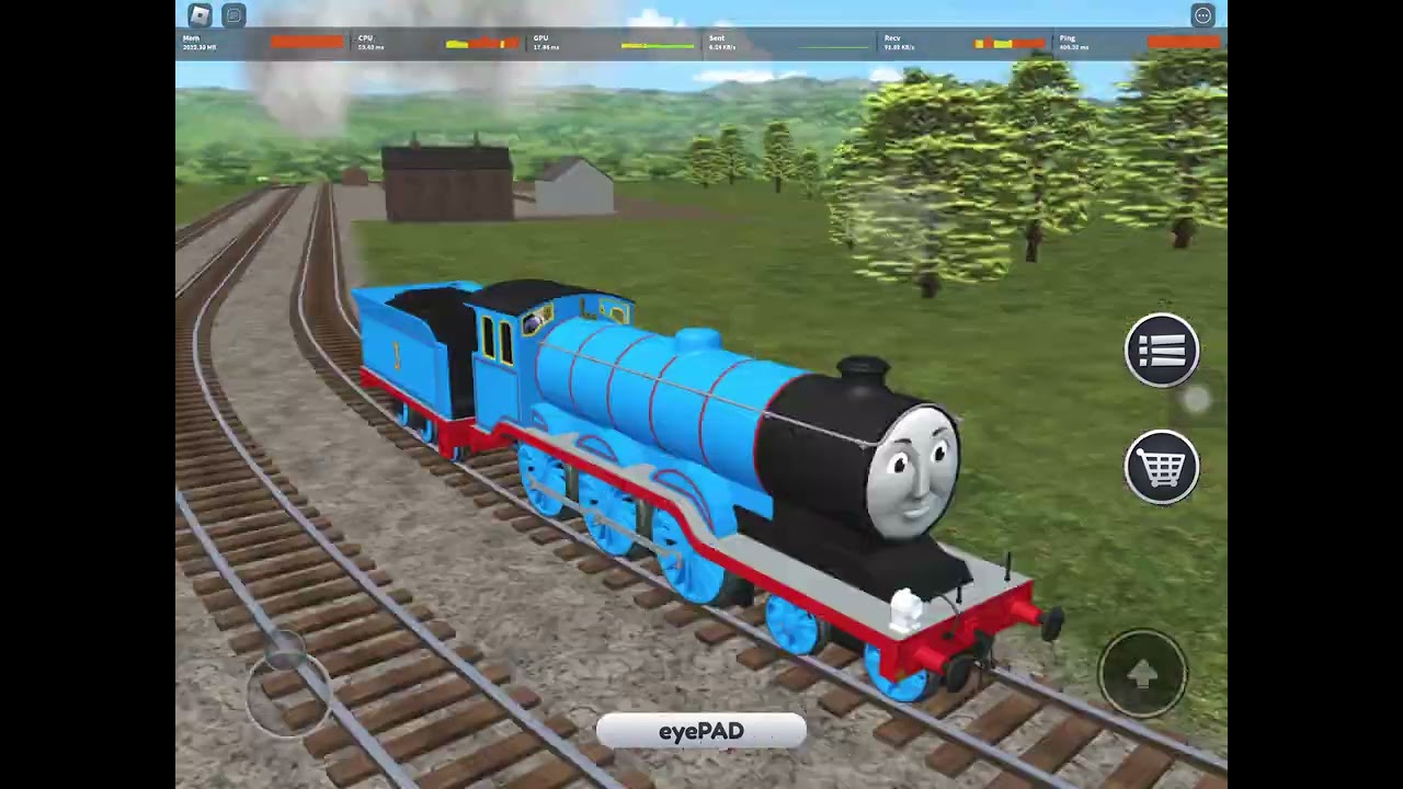 (Sodor simulator) playing as alfred then accidently crashing - YouTube