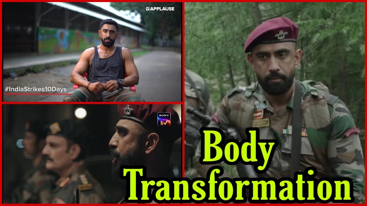 Amit Sadh body transformation for Avrodh - The Siege Within - YouTube