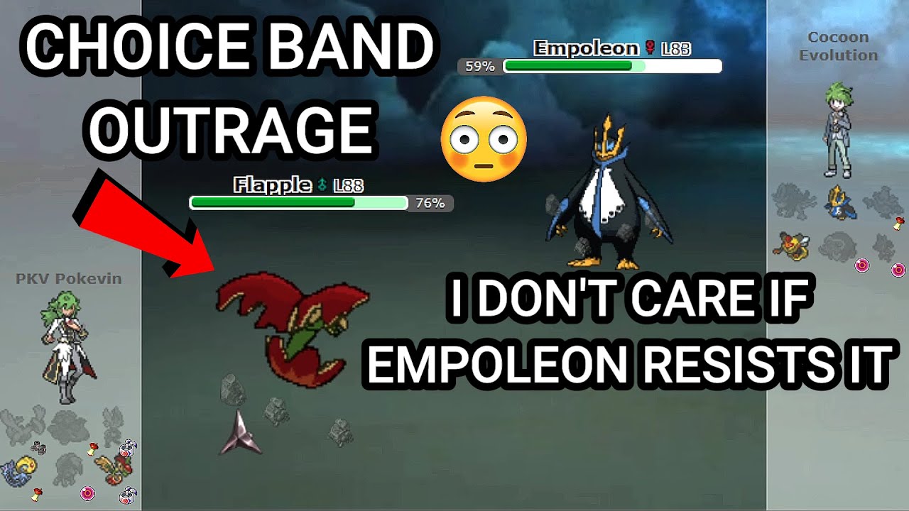 Choice Band Flapple Does Too Much Damage! (Pokemon Showdown Random ...