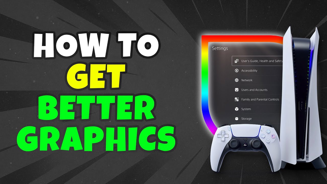 How To Get Better Graphics On PS5 (Easiest Way) - YouTube