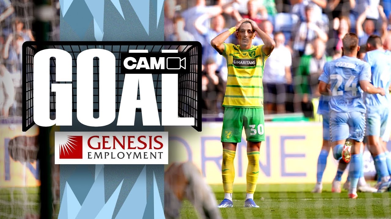 Coventry City score last-gasp equaliser against Norwich City! 🤯 | Goal ...