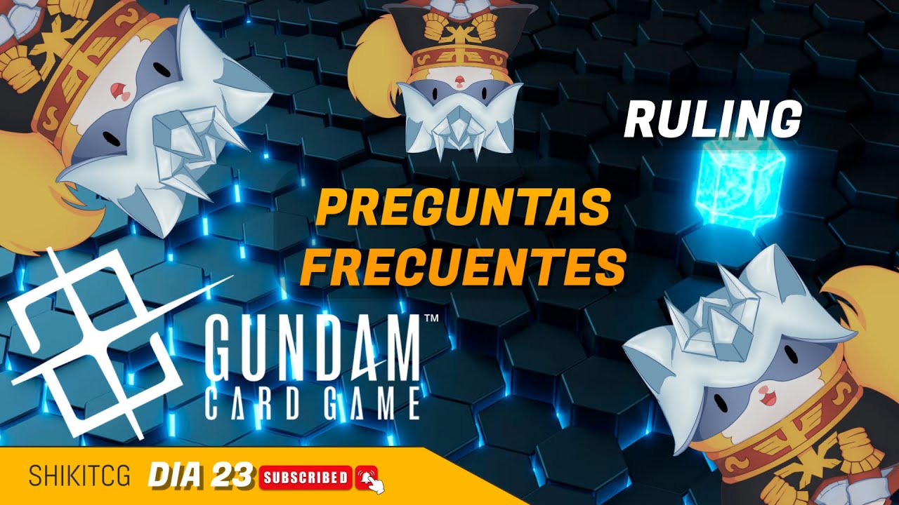 GUNDAM TCG - RULING [Dia 23]#bandai #gundam APRENDE A JUGAR! - YouTube