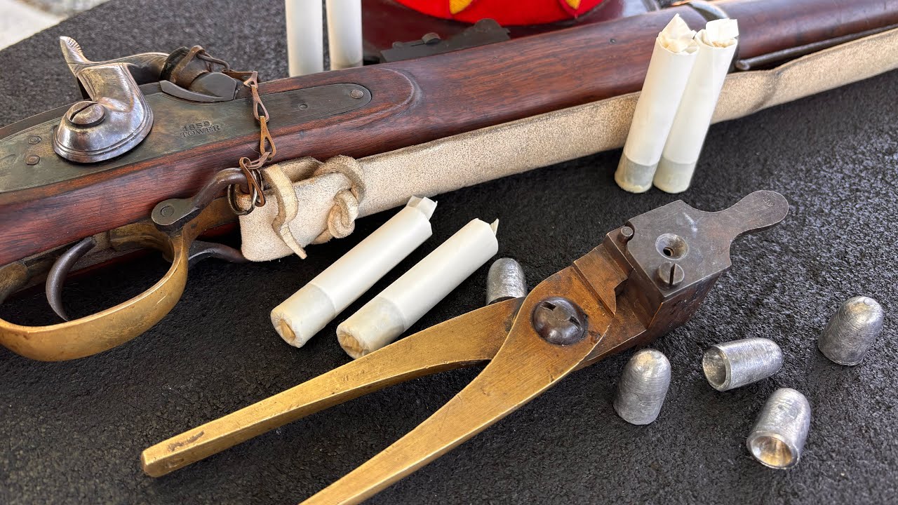 Shooting P/53 Enfield Pritchett bullets from an original Civil War ...