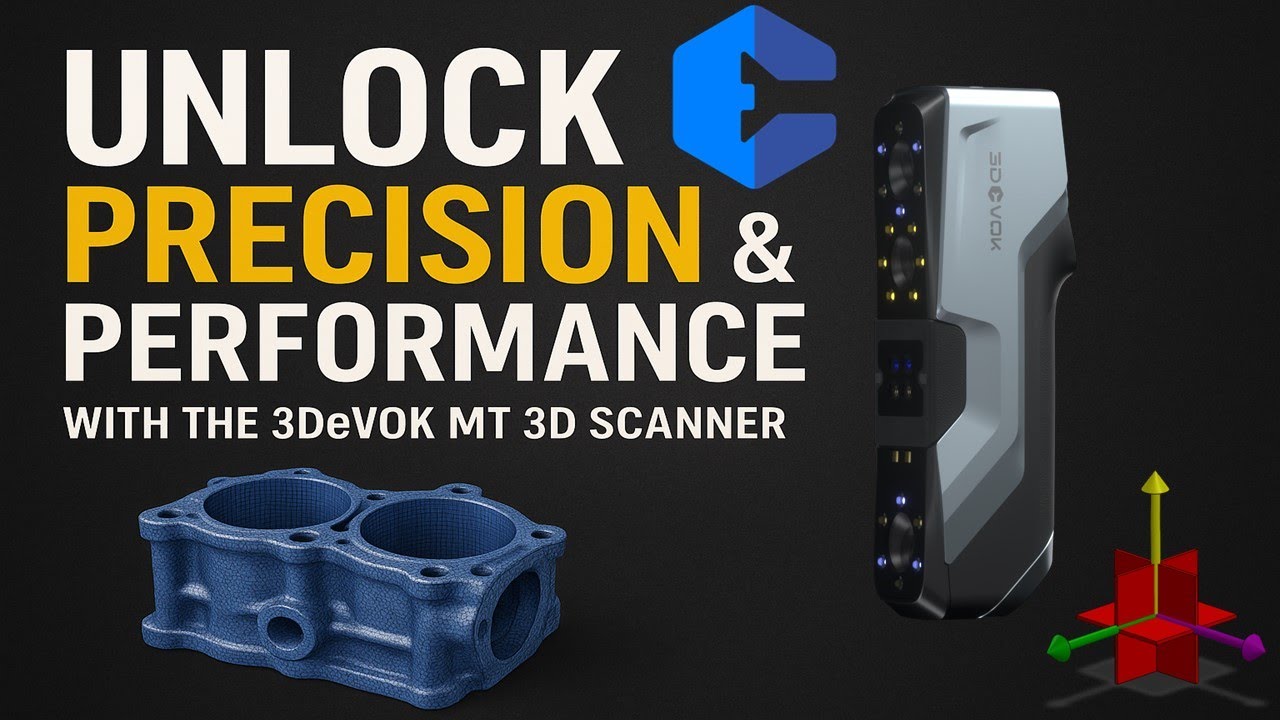 3DeVOK MT In Action – Precision 3D Scanning Like Never Before - YouTube