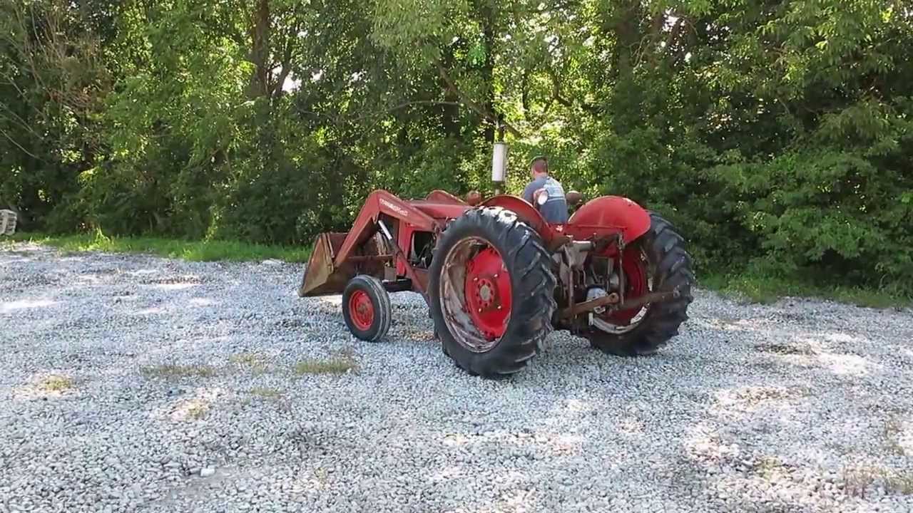Massey Ferguson 85 Tractor with Loader - YouTube