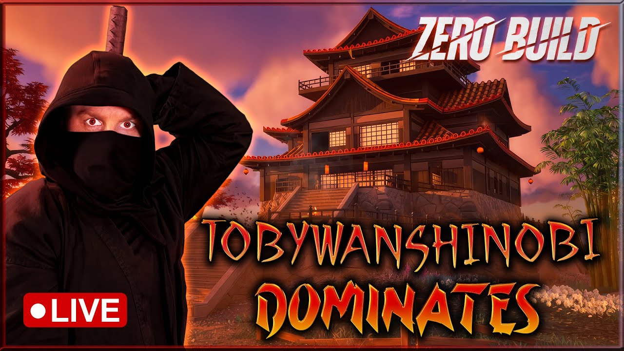Jedi Ninja Dominates Fortnite Zero Build LIVE - Great Vibes! - YouTube