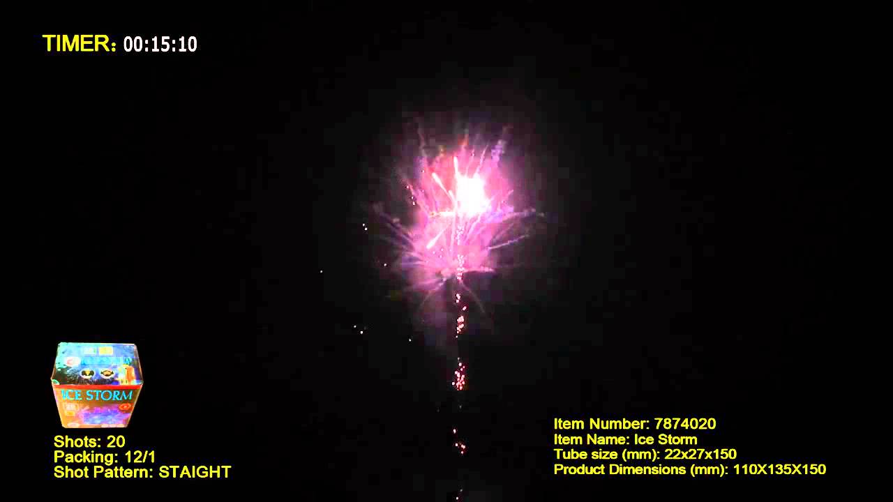 New for 2014: ICE STORM by Rocket Fireworks (Toronto, Canada) - YouTube