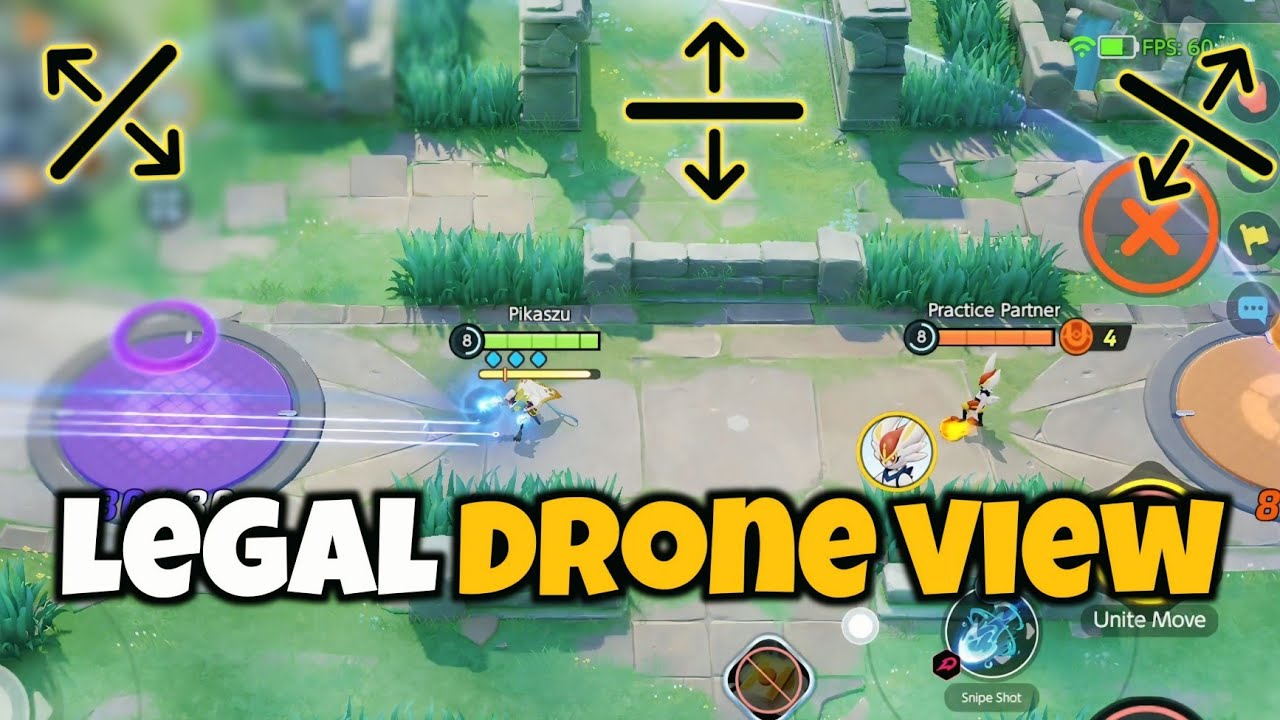 New Inteleon Snipe Shot Camera View after Update - Pokémon Unite - YouTube