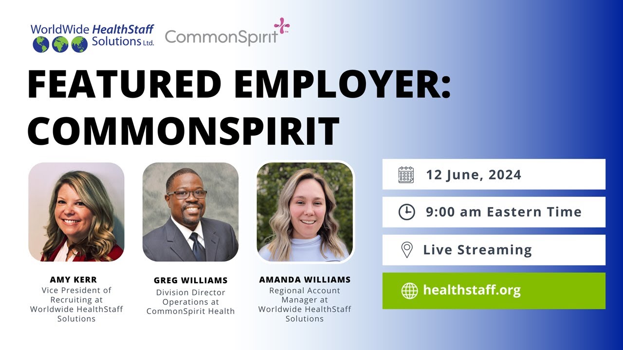 Featured Employer: CommonSpirit - YouTube