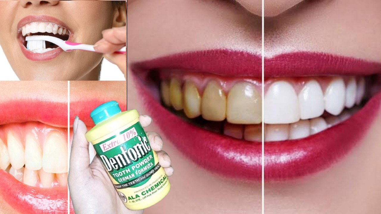 Dentonic Tooth Powder Benefits| Teeth whitening at home - YouTube