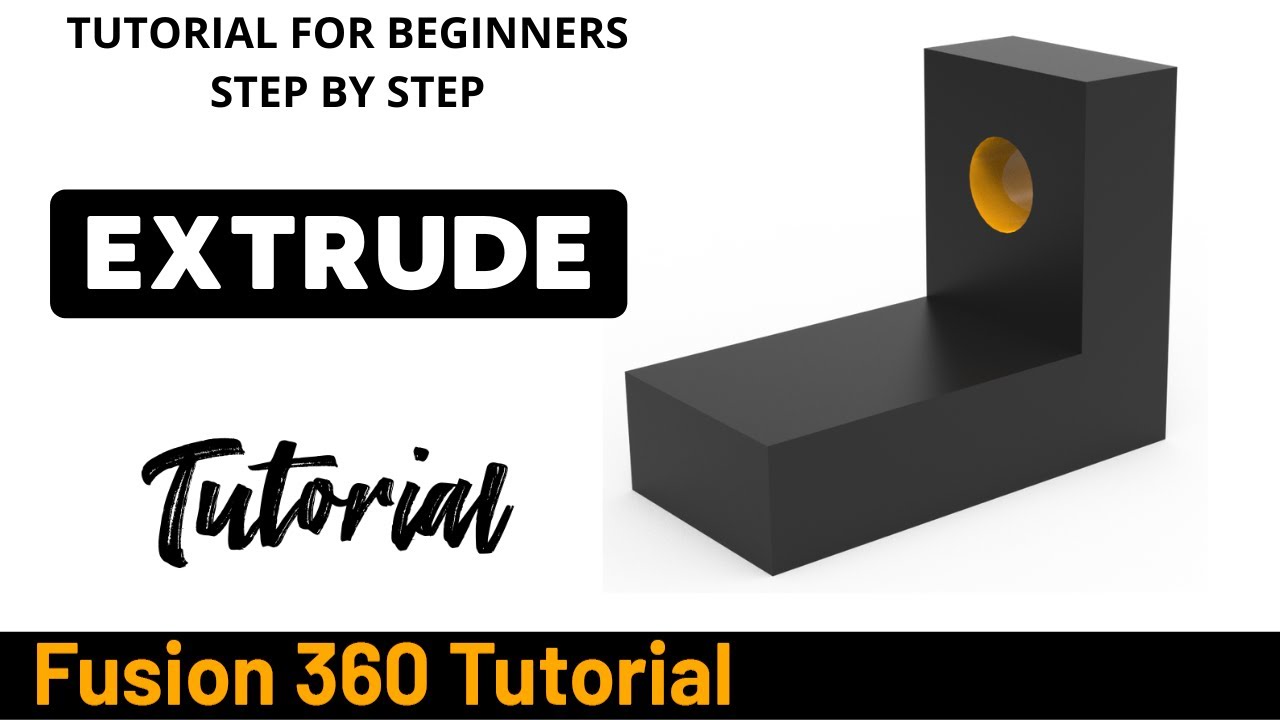 Fusion 360 Tutorial - Exercise 1 - YouTube