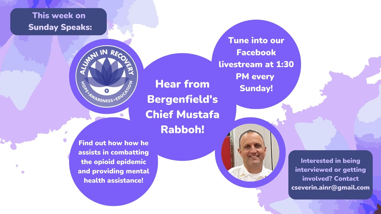 Sunday Speaks with Bergenfield's Chief of Police Mustafa Rabboh! - YouTube