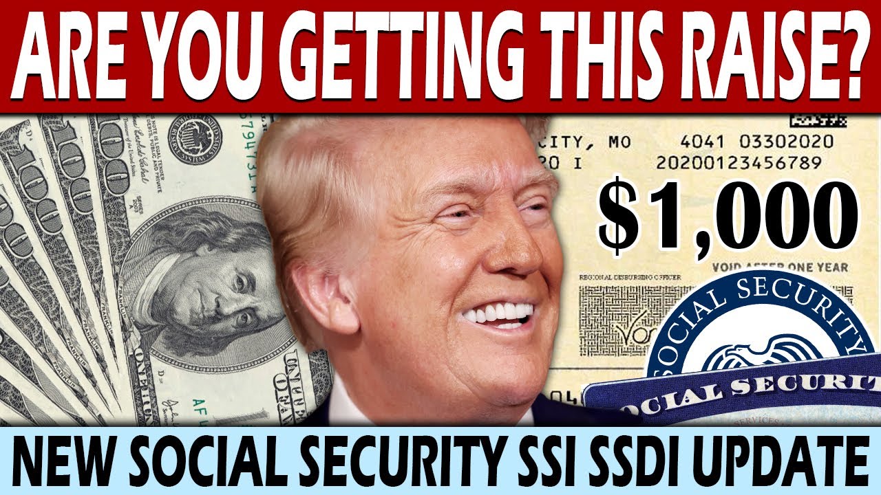 DONE! Social Security RAISE CONFIRMED FOR SENIORS | SSA, SSI, SSDI ...