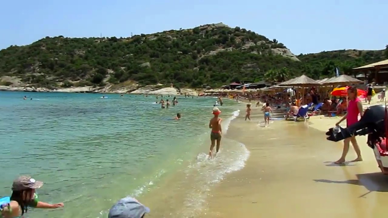 Klimataria beach, Sithonia, Greece - YouTube