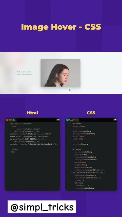 Image Hover Css ⚠️☣️ Css Csshtml Hoveranimation Csshovereffect Html Shorts Viral 