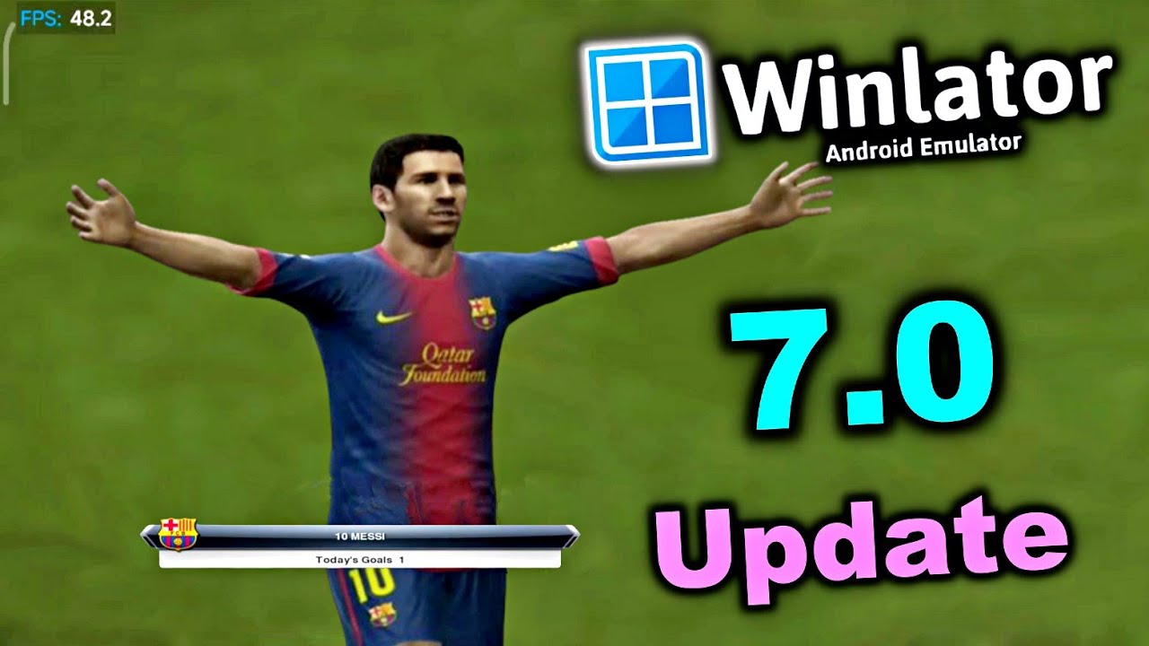 PES 2013 For Android ( Winlator 7.0 ) - Joystick Gameplay - Android PES ...