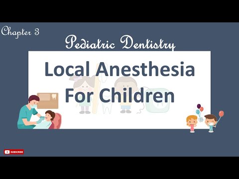 local anesthesia for children - YouTube