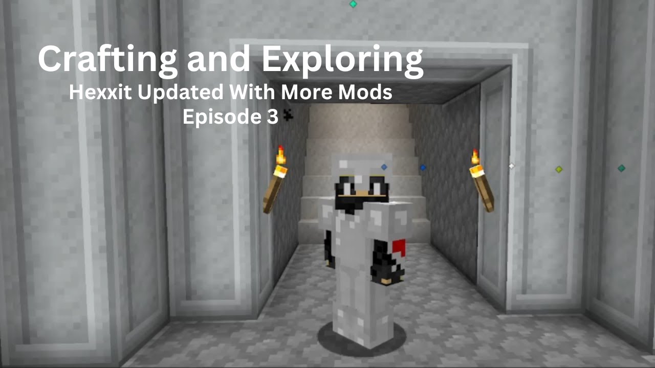 Crafting and Exploring | Hexxit Updated With More Mods Episode 3 - YouTube