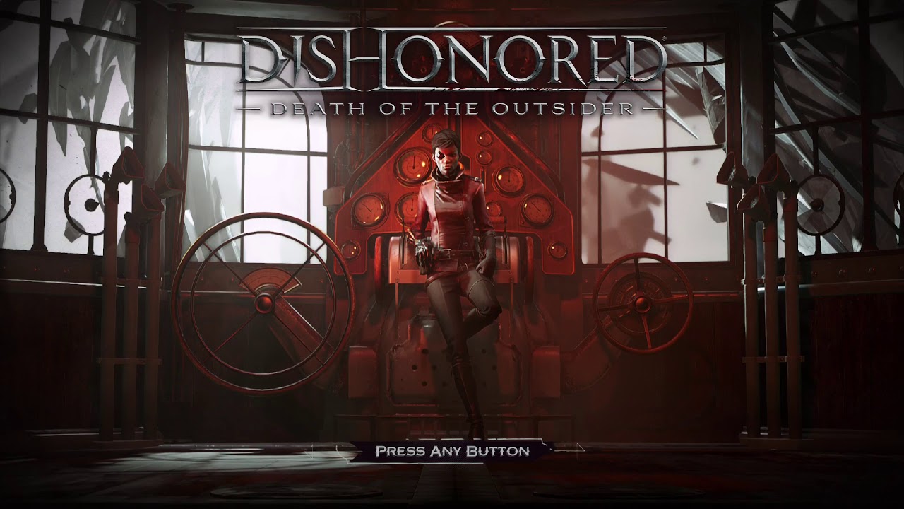 Dishonored: Death of the Outsider - Main Menu Theme - YouTube