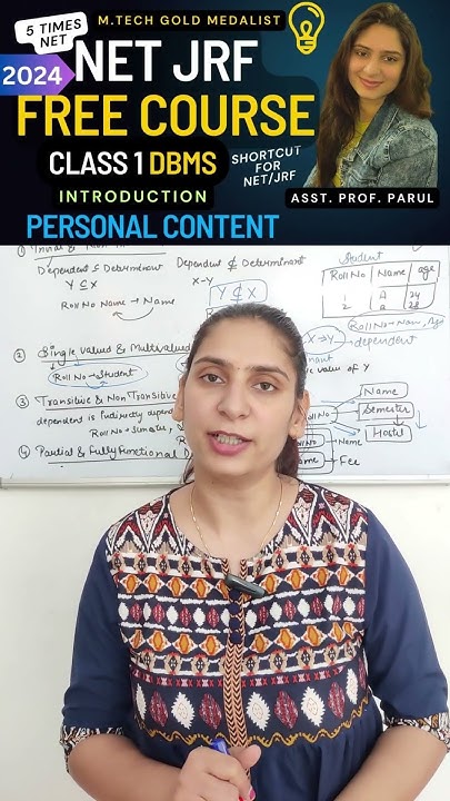 Trivial and Non Trivial Functional Dependencies in DBMS - YouTube