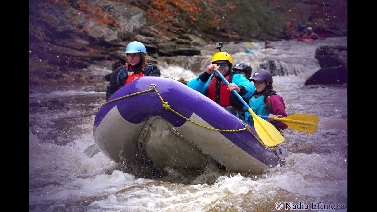 Tohickon Creek: Rafting Race Course in the Purple Haze - 2023 November ...