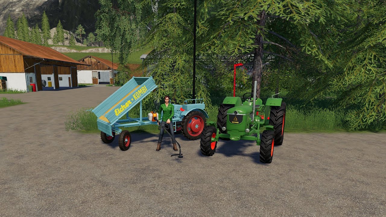 FS19 - Map Felsbrunn 430 - Forestry and Farming - YouTube