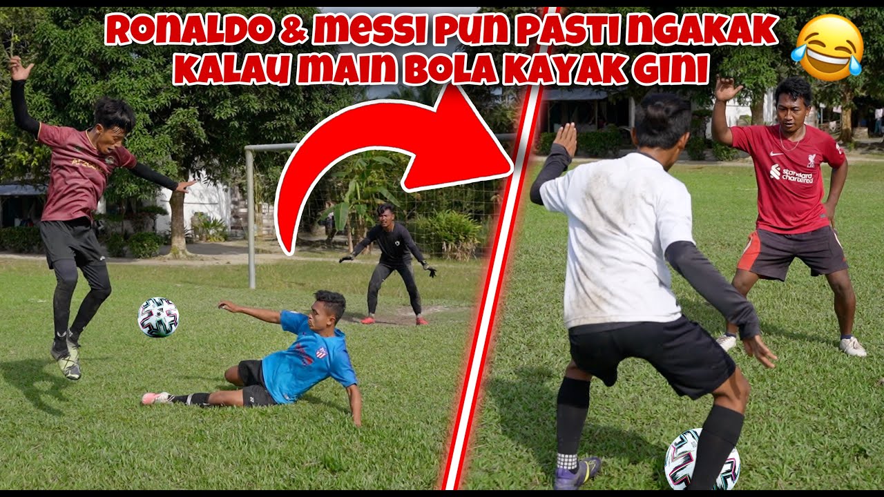 PERATURAN BARU PIPA! MAIN BOLA WAJIB JOGET BIKIN NGAKAK SAKIT PERUT ...