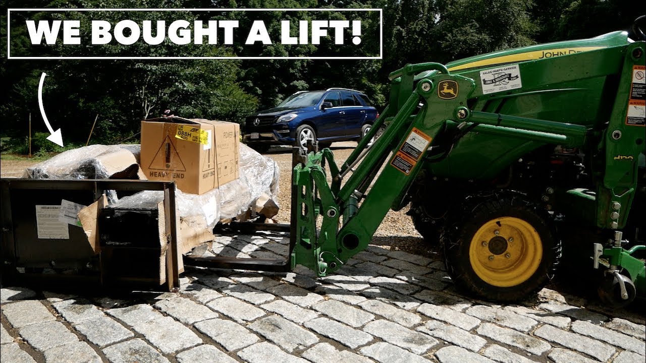 WE BOUGHT A LIFT // MaxJax Two Post Lift - YouTube