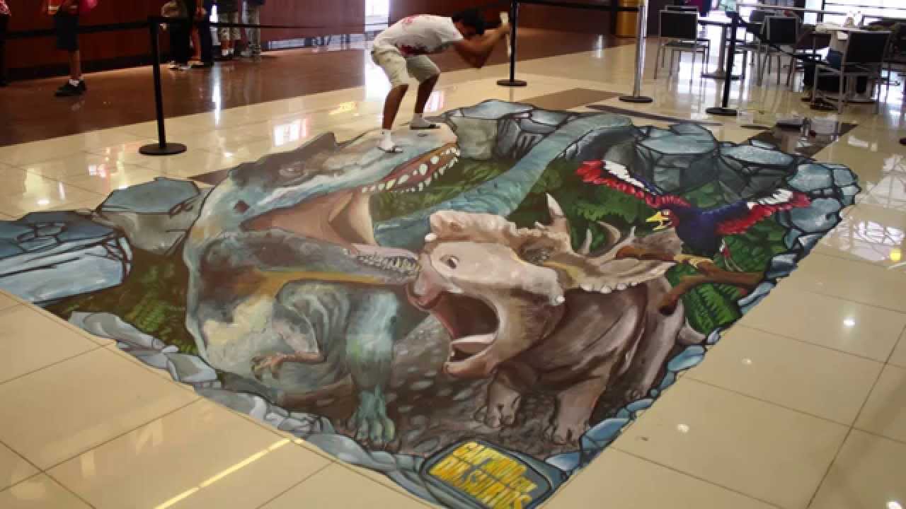 CAMINANDO CON DINOSAURIOS 3D - ENERO 2014 - CESAR PAREDES PACORA - YouTube