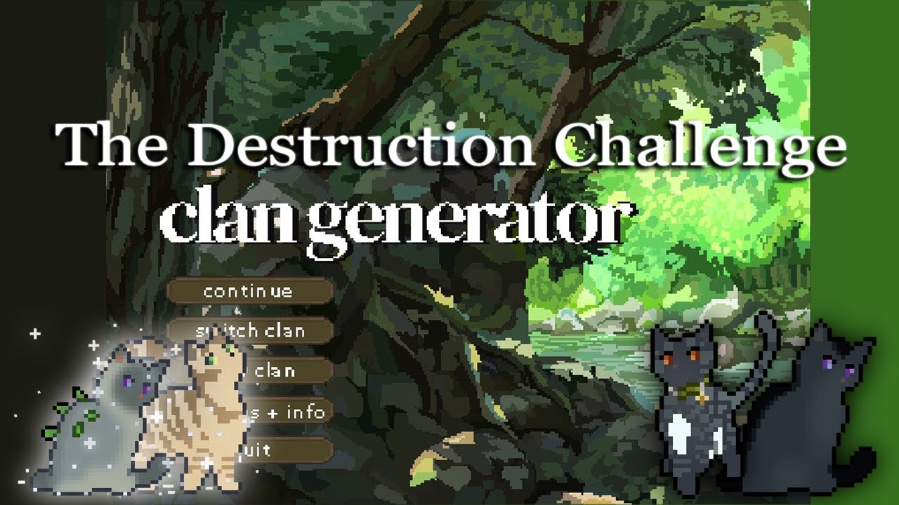 Nothing But New Kits | ClanGen Destruction Challenge (Part 3) - YouTube