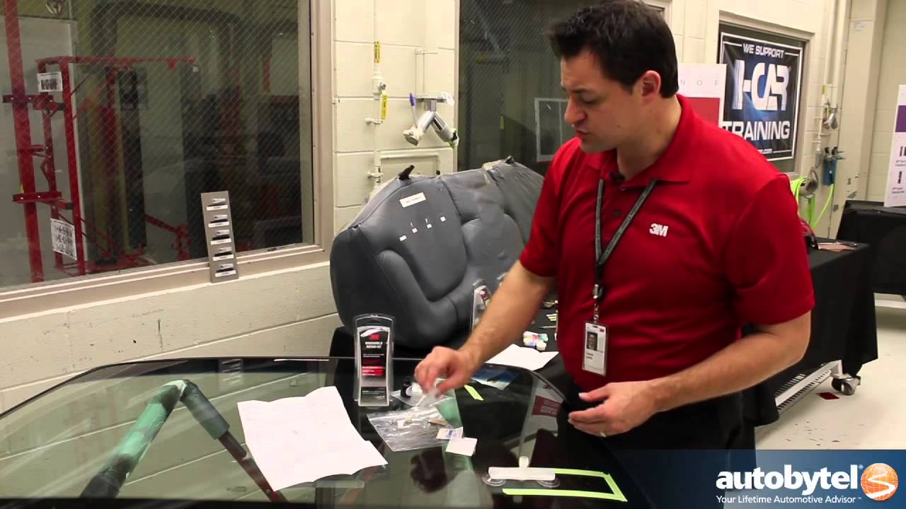 Auto Glass Repair How To Video 3M Windshield Chip Crack Repair Kit ABTL ...