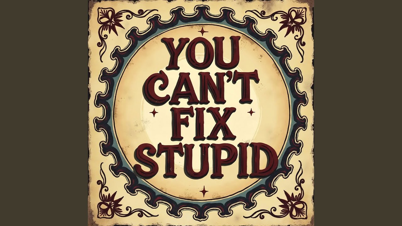 You Can't Fix Stupid - YouTube