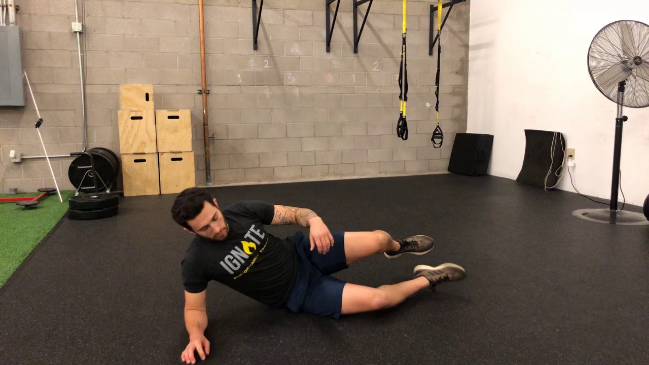 Side Plank Starfish Hold - YouTube