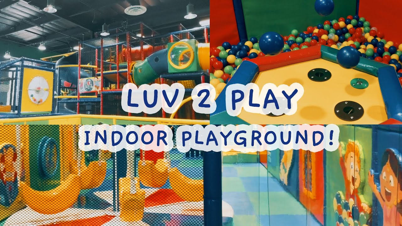 Fun time at Luv 2 Play Indoor Playground! - YouTube