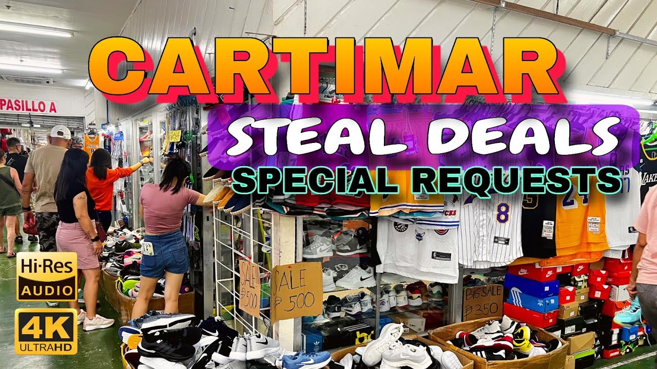 Cartimar Shoe Plaza Bargain Hunting Part 5 🇵🇭 | 4K Food and Walk Tour ...