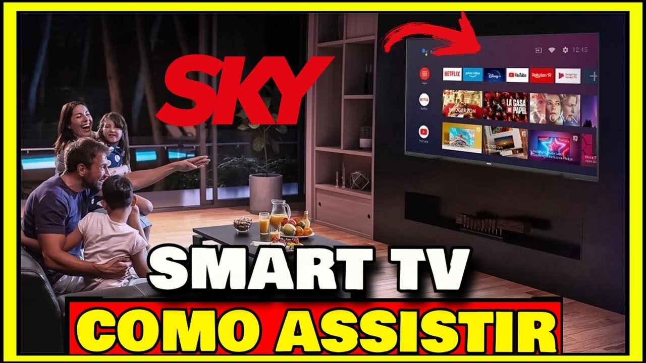 COMO CONECTAR SKY NA SMART TV - COMO INSTALAR APP SKY+ NA TV lg, Samsung, Philips, Philco, Sony ...