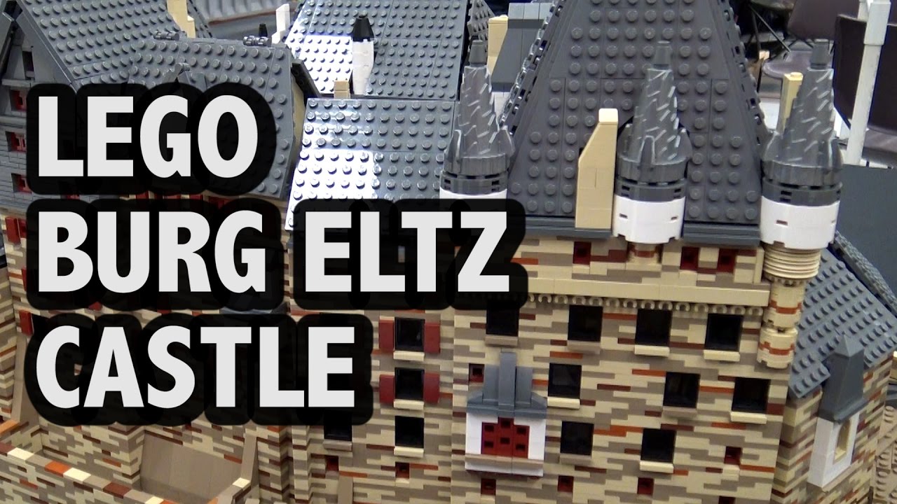 LEGO Burg Eltz Medieval German Castle | BrickCon 2016 - YouTube